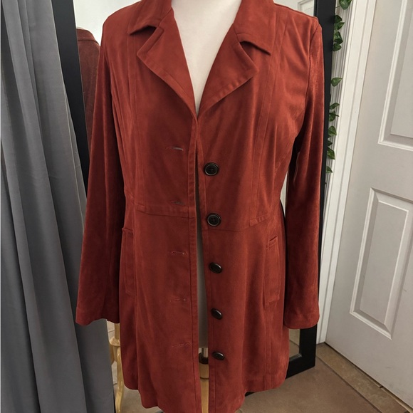 CAbi | Jackets & Coats | Cabi Womens Trench Coat In Rich Rust | Poshmark